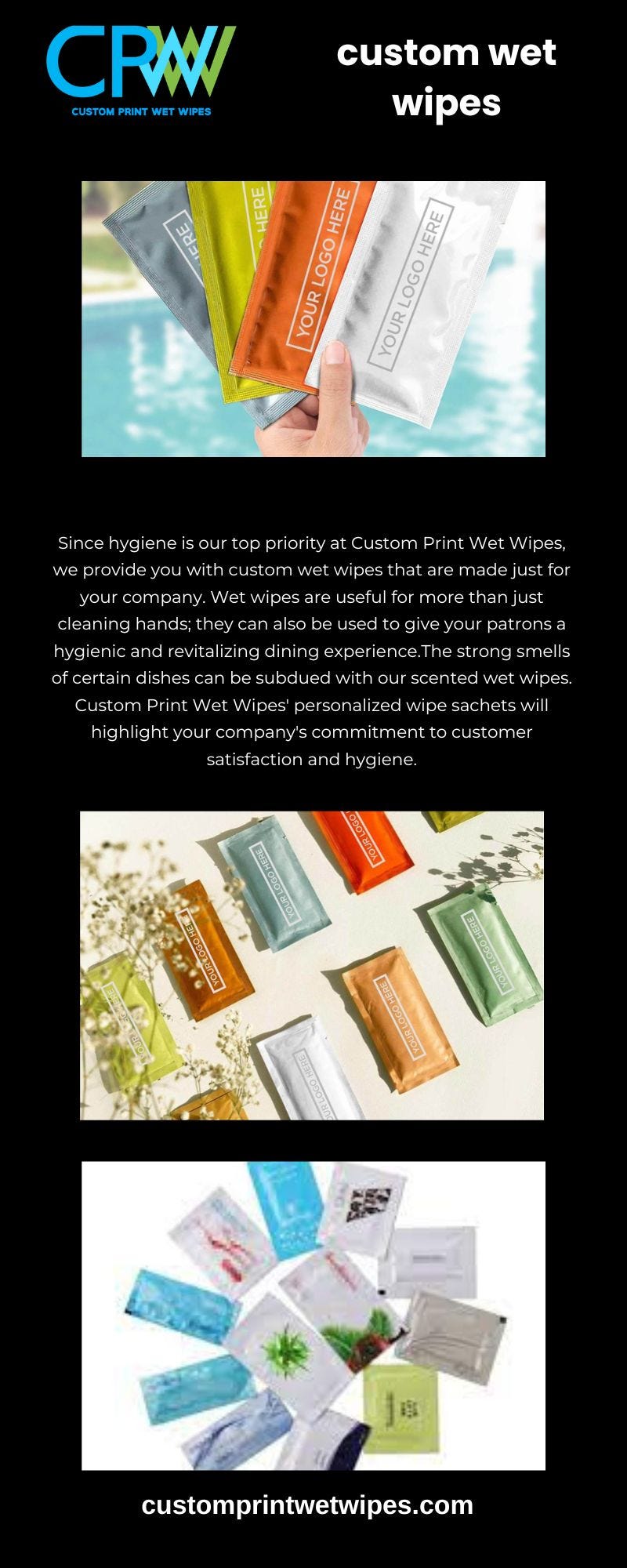 Branded wet wipes - Matthertyler - Medium