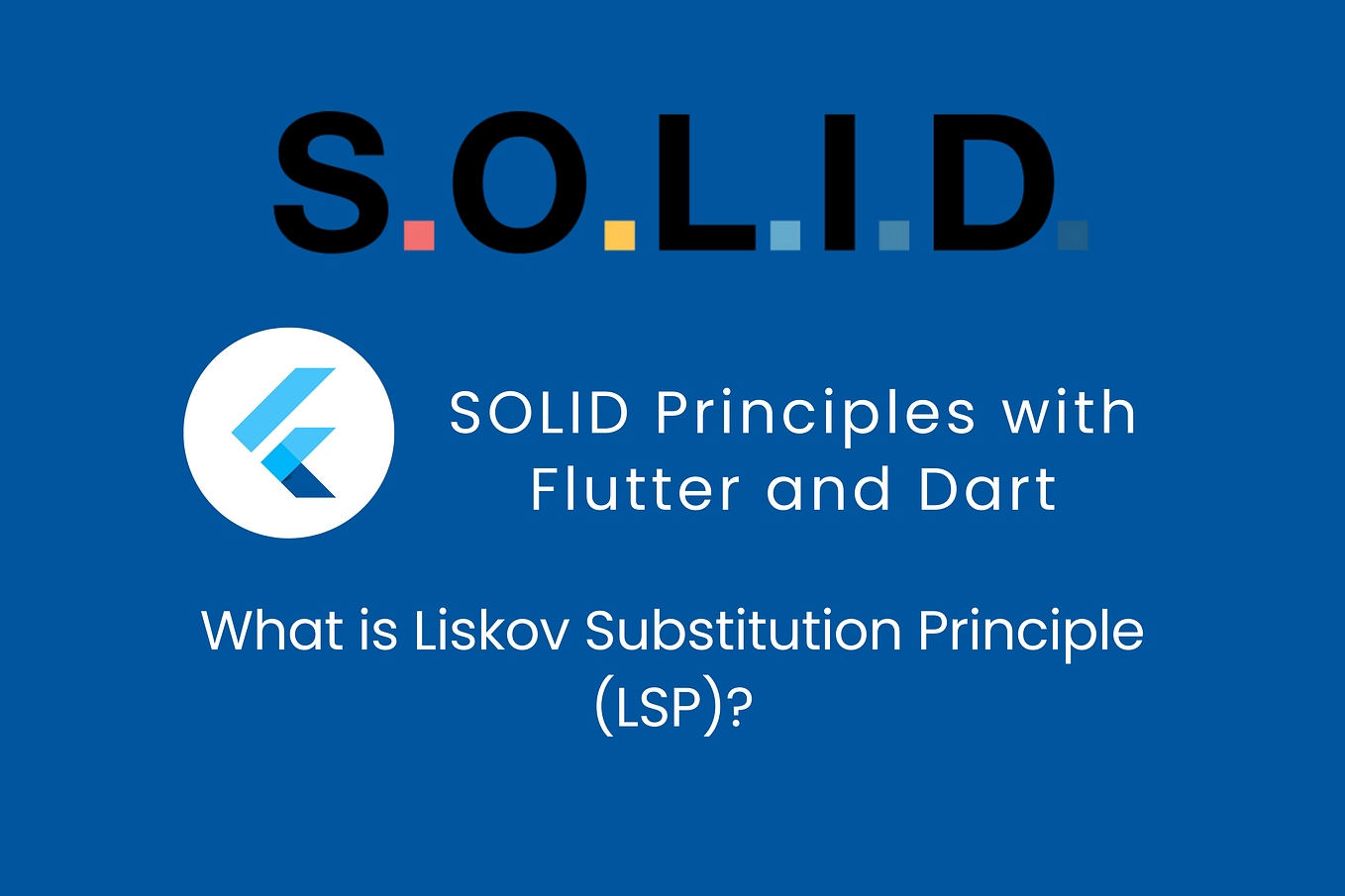 What is Interface Segregation Principle (ISP)? SOLID Principles with Flutter and Dart | by ...