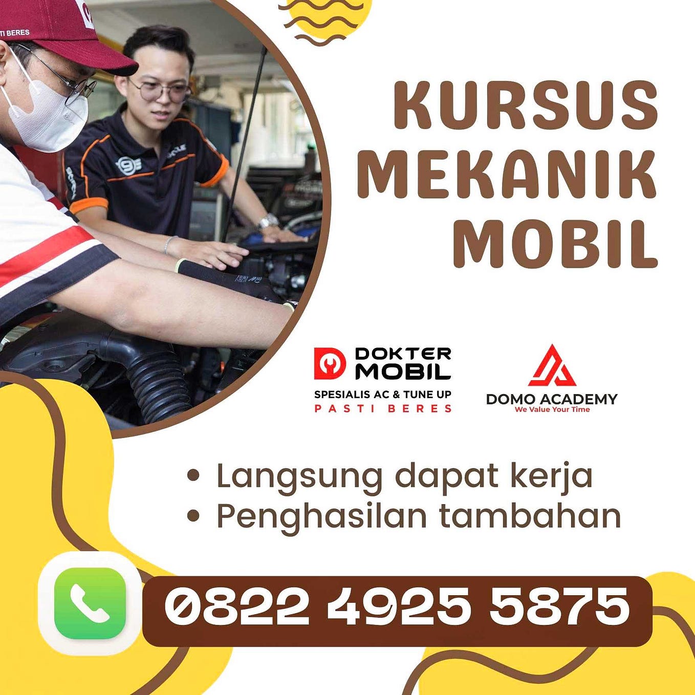 Kursus Mekanik Mobil Tangerang, WA 0822–4925–5875 Domo Academy | by ...