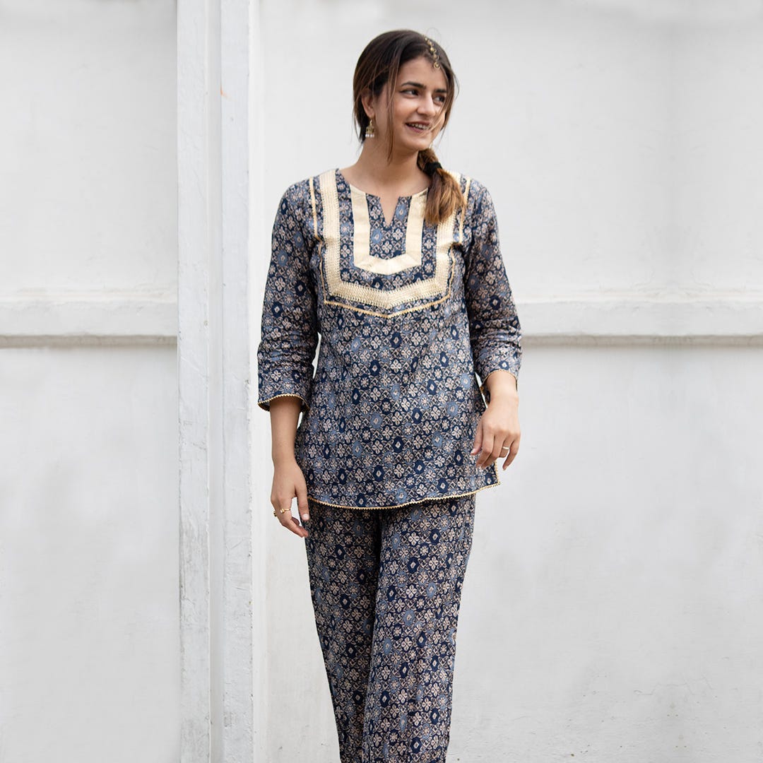 The Stunning Kurta Pant Set for a Comfortable and Stylish Fashion ...