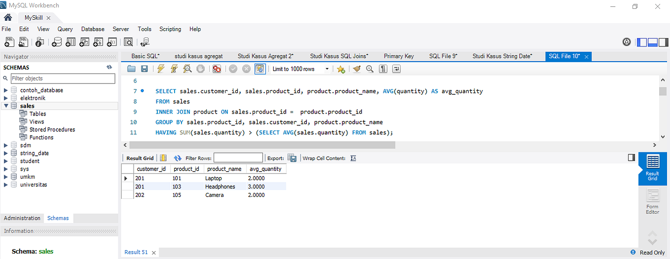 Data Analyst : Case Study Joins SQL | by Aqilla Shahra Lukitasari | Apr ...