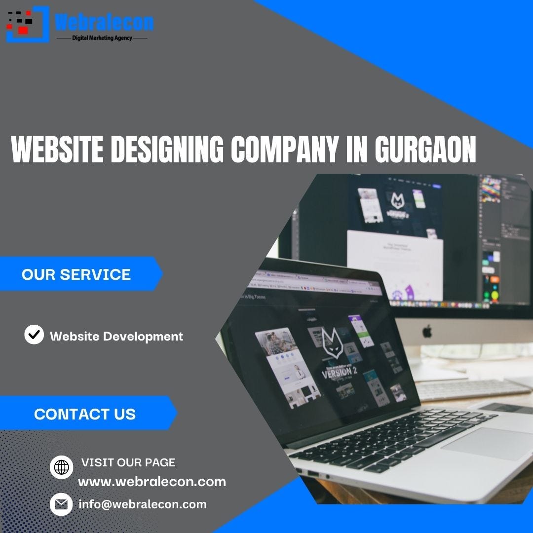 Website Designing in Gurgaon - Webralecon - Medium