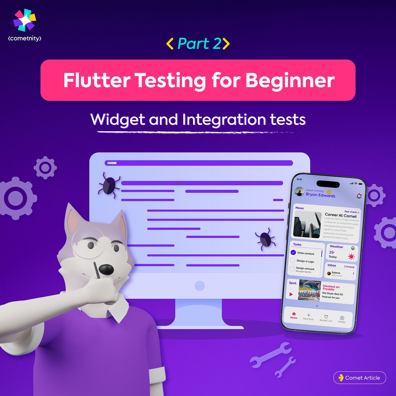 ການເຮັດ State Management ໃນ Flutter (Part 2): BLoC | by Comet Digital Agency | May, 2024 | Medium