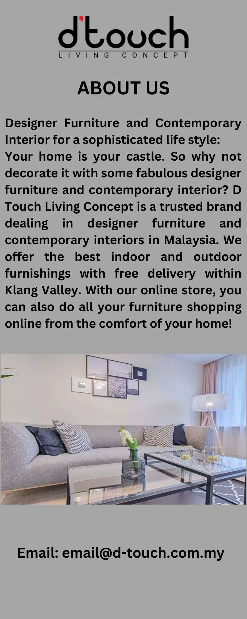 Affordable Furniture Shop in Kuala Lumpur | D-touch.com.my ...