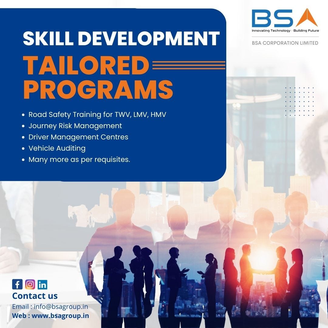 Measurable Outcomes | Skill Development in india | BSA Corporation - BSA Group - Medium