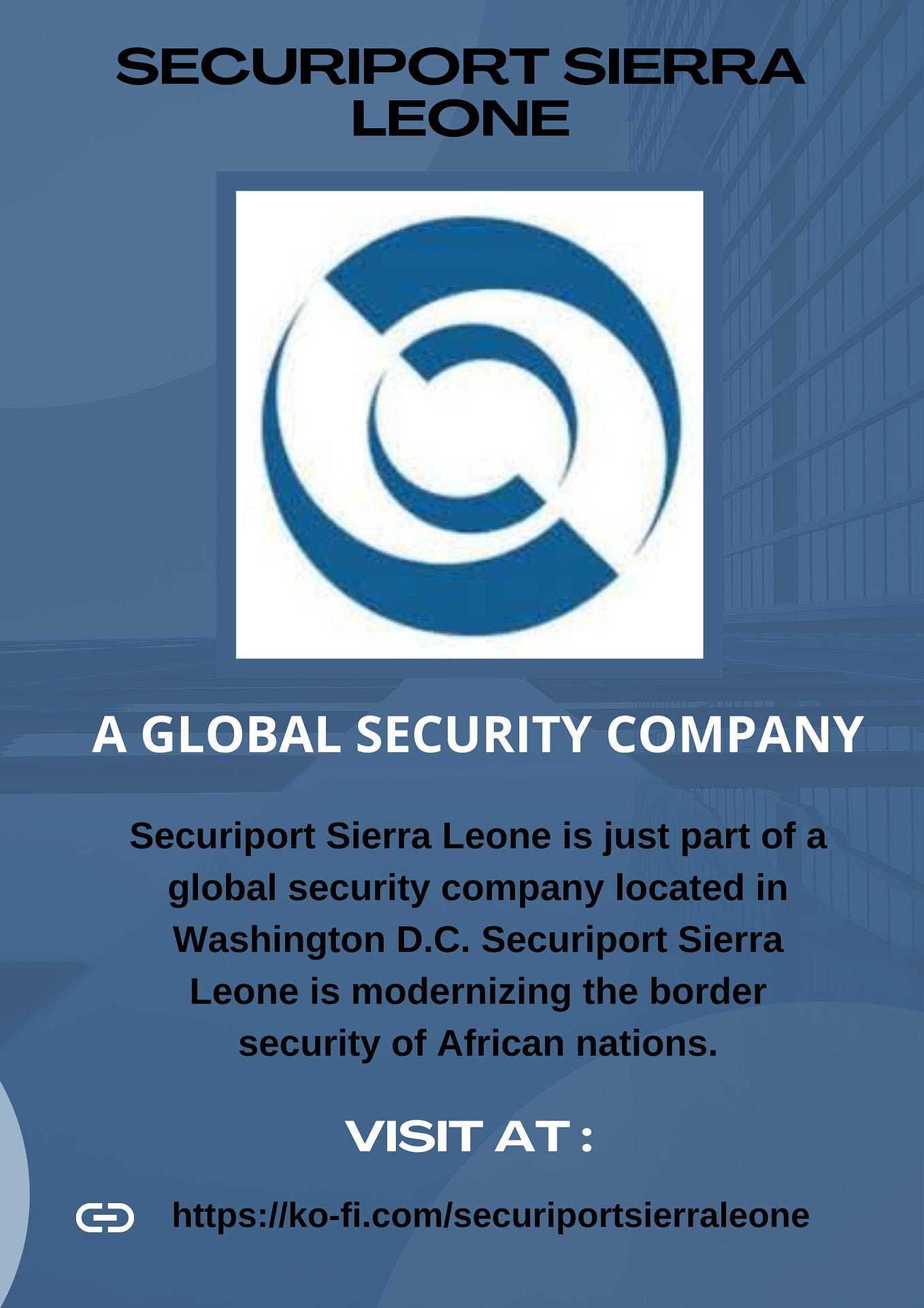 Securiport Sierra Leone — Biometric Technology to Enhance Border Safety ...