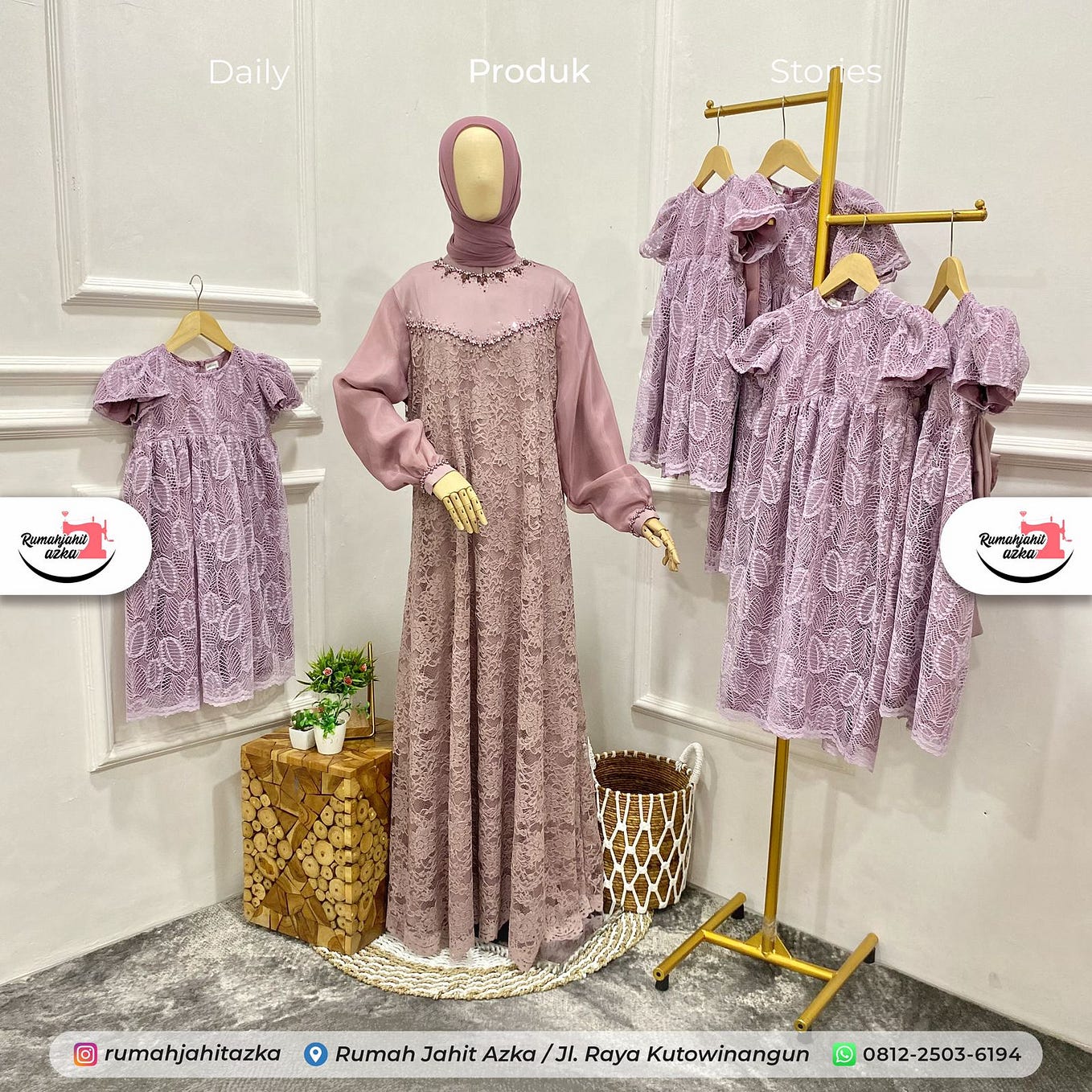 JAGONYA JAHIT SERAGAM! WA 0812–2503–6194, Jahit Kilat Gamis Seragam PKK ...