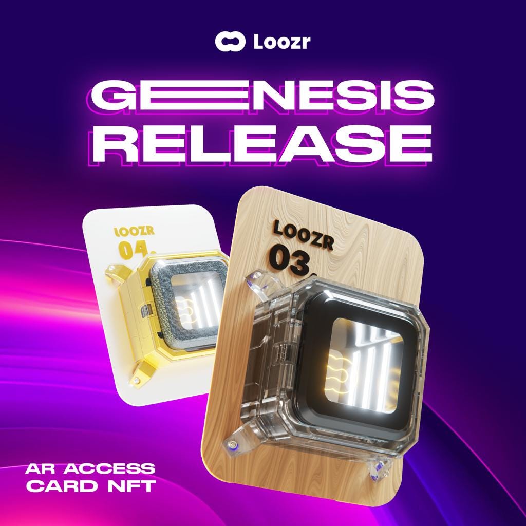 Loozr AR Access Card NFT — Mint is LIVE! | by Loozr | Oct, 2023 | Medium