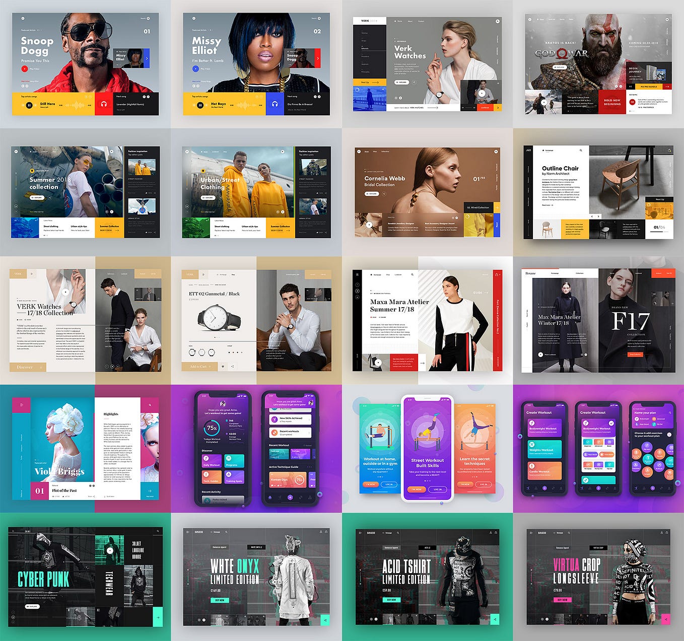 8 UI design trends for 2020. The rapid growth of technology… | by Dawid ...