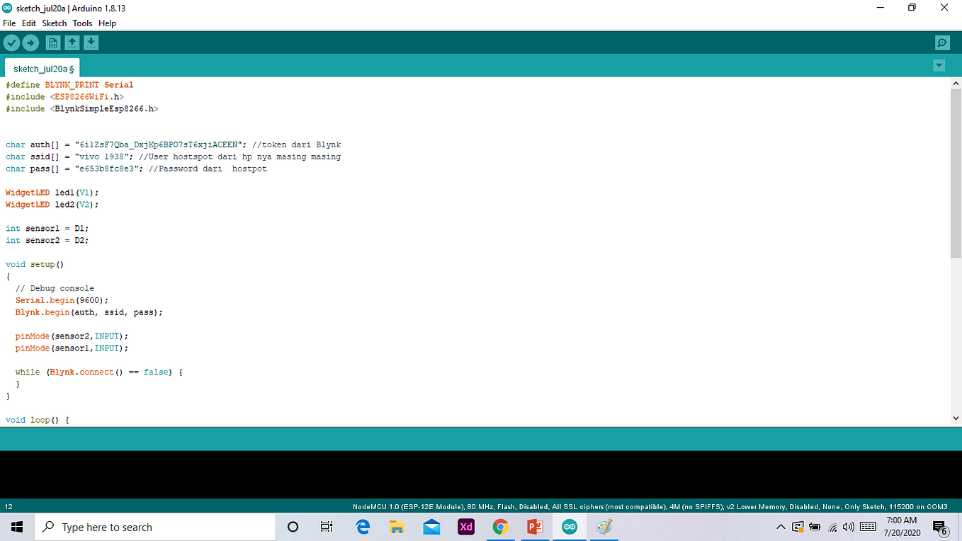 Cara memprogram Smart Door (Servo + NodeMcu + Blynk) | by Syafiq | Medium