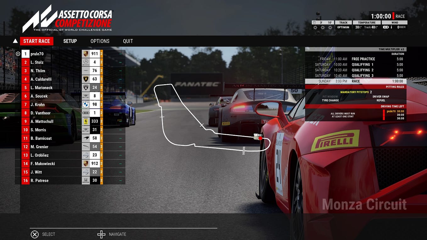 First ACC Career mode — complete! | by PRULE70 | Medium