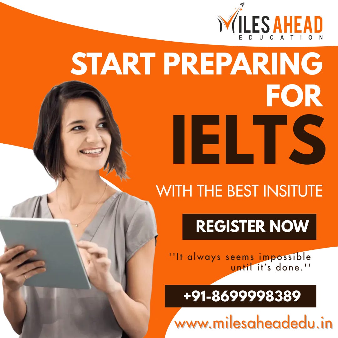 IELTS Coaching in Chandigarh | Miles Ahead Education - Milesaheadeducation - Medium