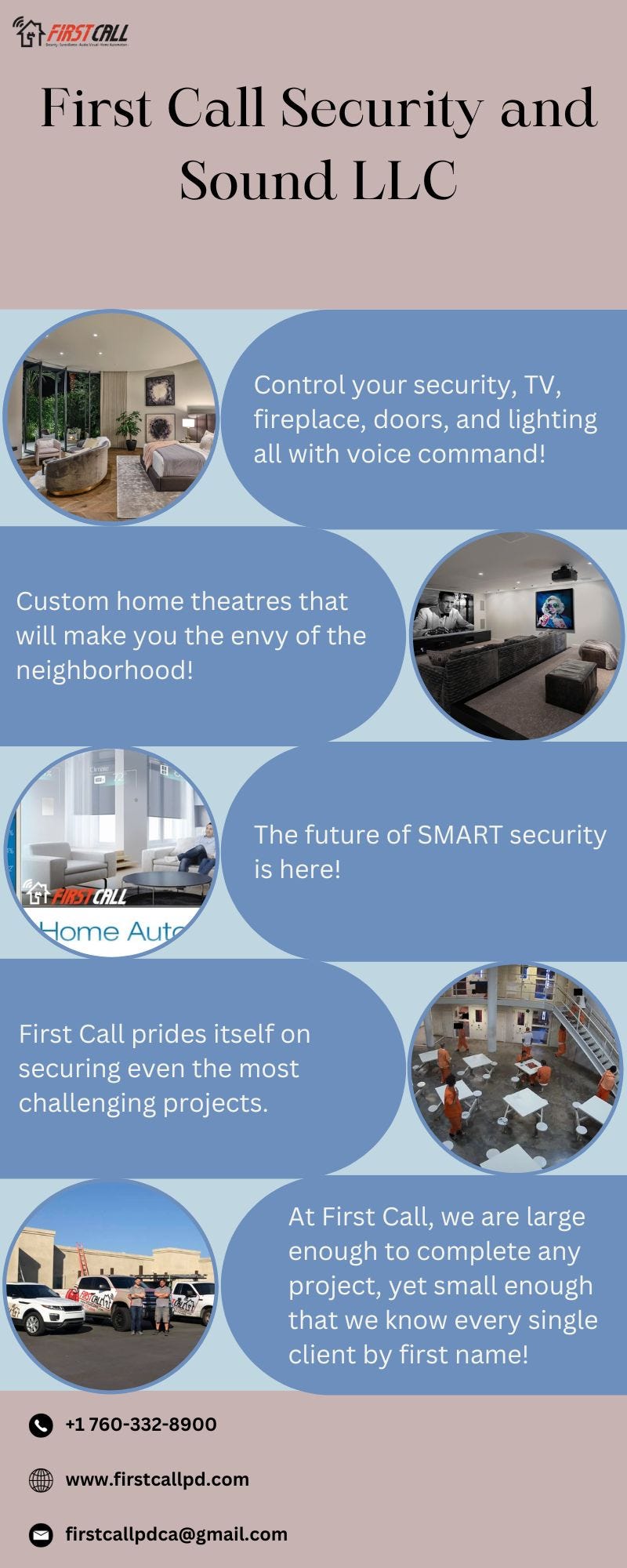 CCTV Camera for Home - First Call Security and Sound LLC - Medium