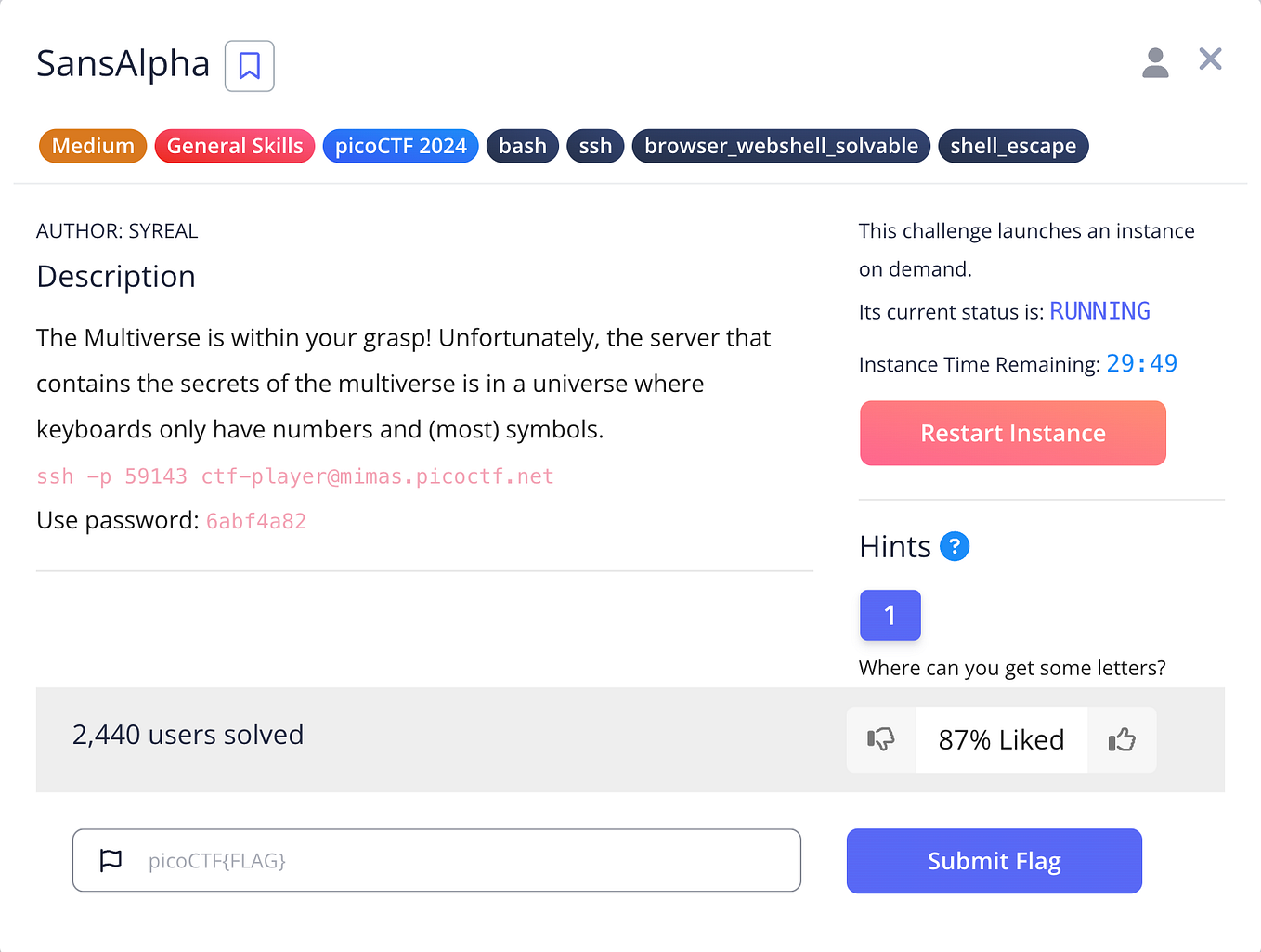 PicoCTF 2024 write-up. Description:All the challenges I work… | by Amos Akogbe | Medium