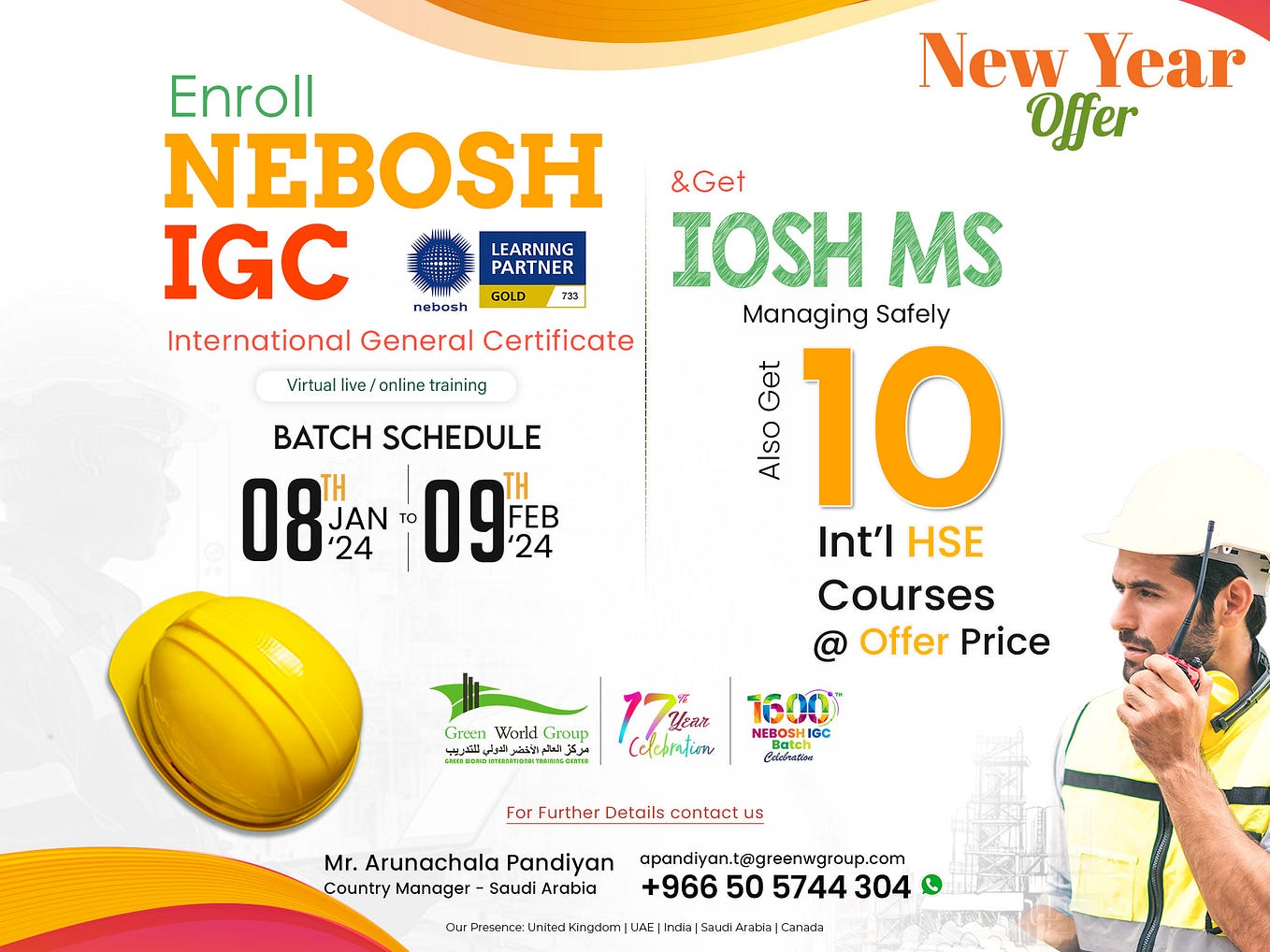 Top 10 Rewarding Careers You Get with The NEBOSH Diploma | by Greenwgrp | Jun, 2024 | Medium