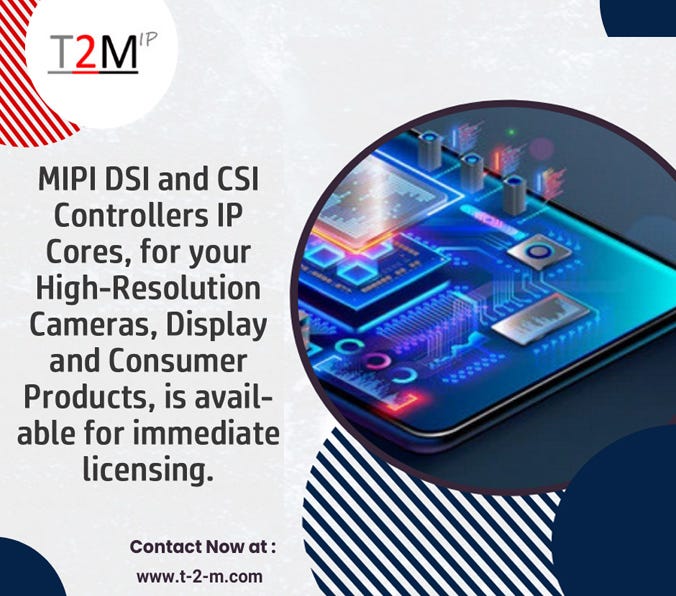 T2m Mipi Dsi Csi Controllers Ip Cores China T2m Ip Medium