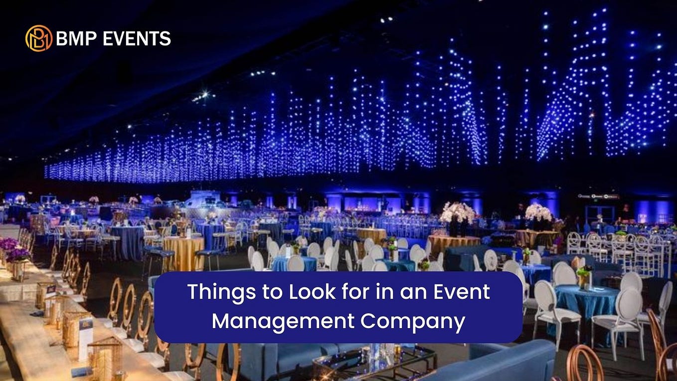 Why Look for Corporate Event Management Services? | by Bmpevents | Medium