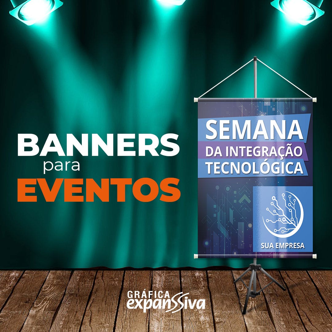 Banners de Lona Brilho. Banners de lona são uma ótima opção… | by ...