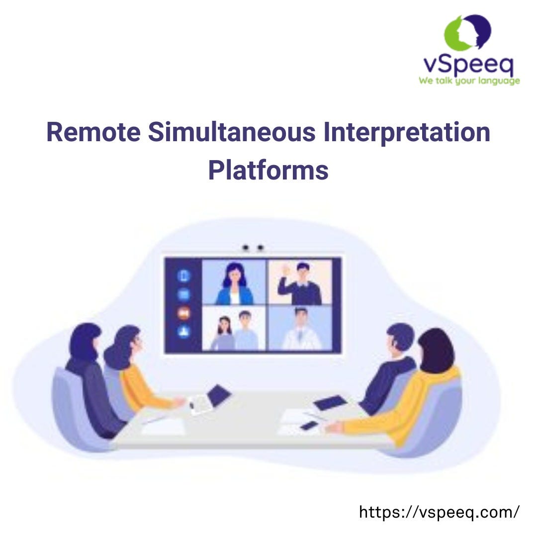 Remote simultaneous interpretation - Vspeeqinterpretation - Medium