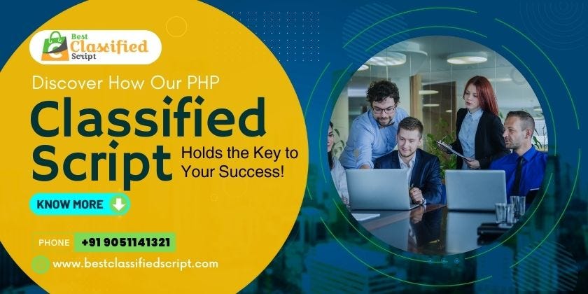 Why Our Classified Script In PHP Is The Secret Behind Your Success? | by Best Classified Script ...