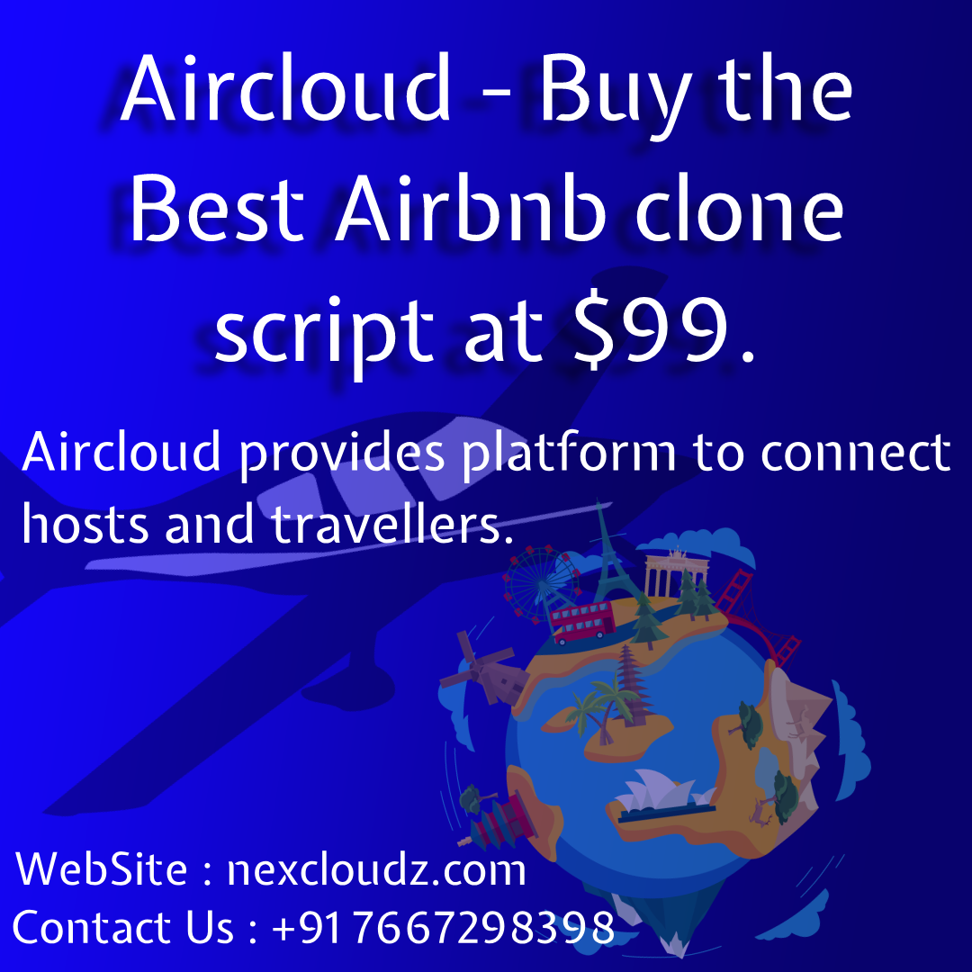 Best Airbnb Clone — Aircloud. A business, that we are providing to ...