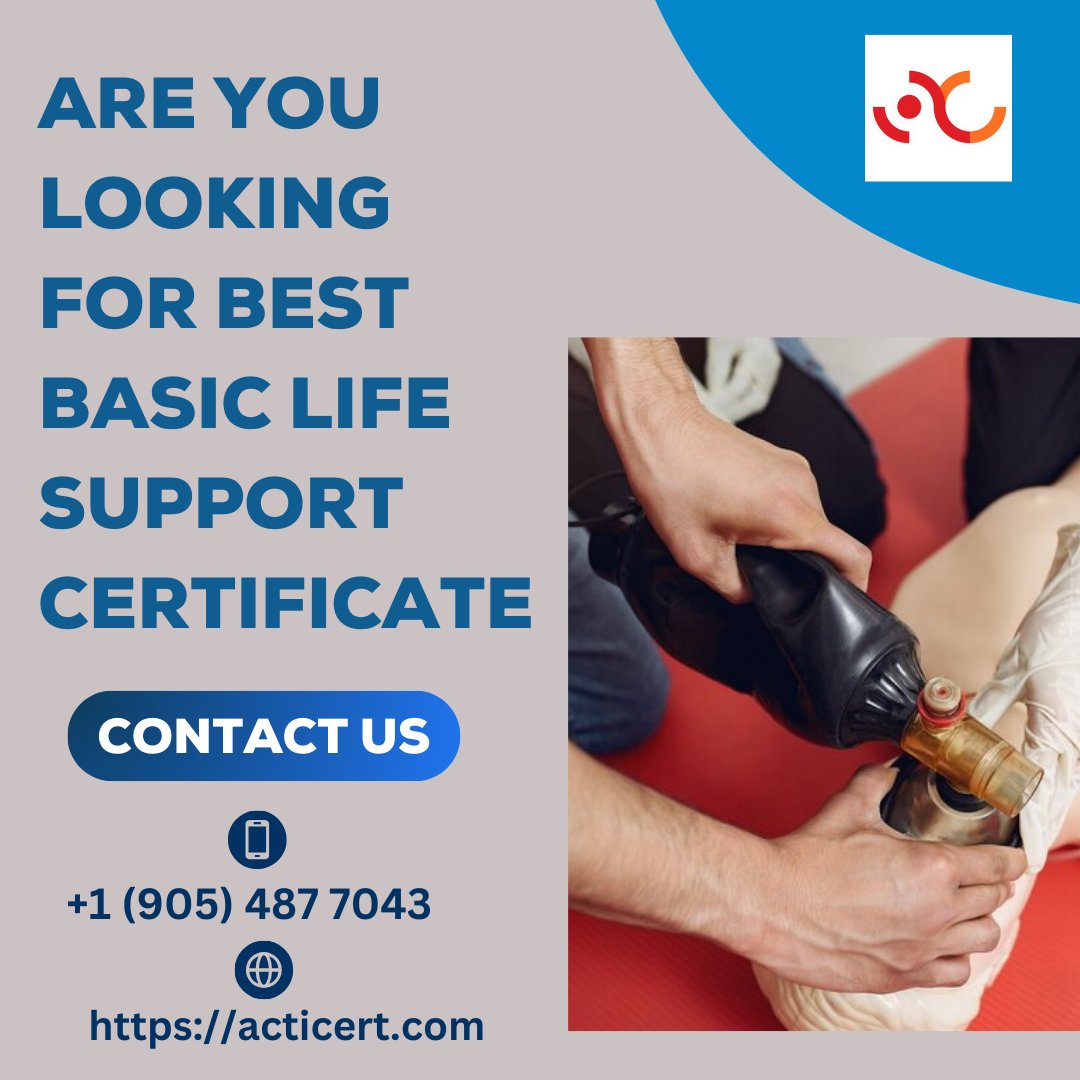 Basic life support certification - Acticert - Medium