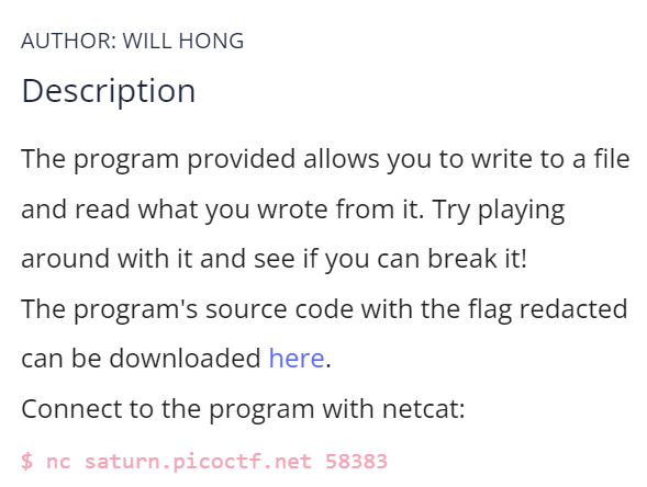 picoCTF: Picker I Write-up. I start with get in into the netcat: $… | by Baradika | Medium