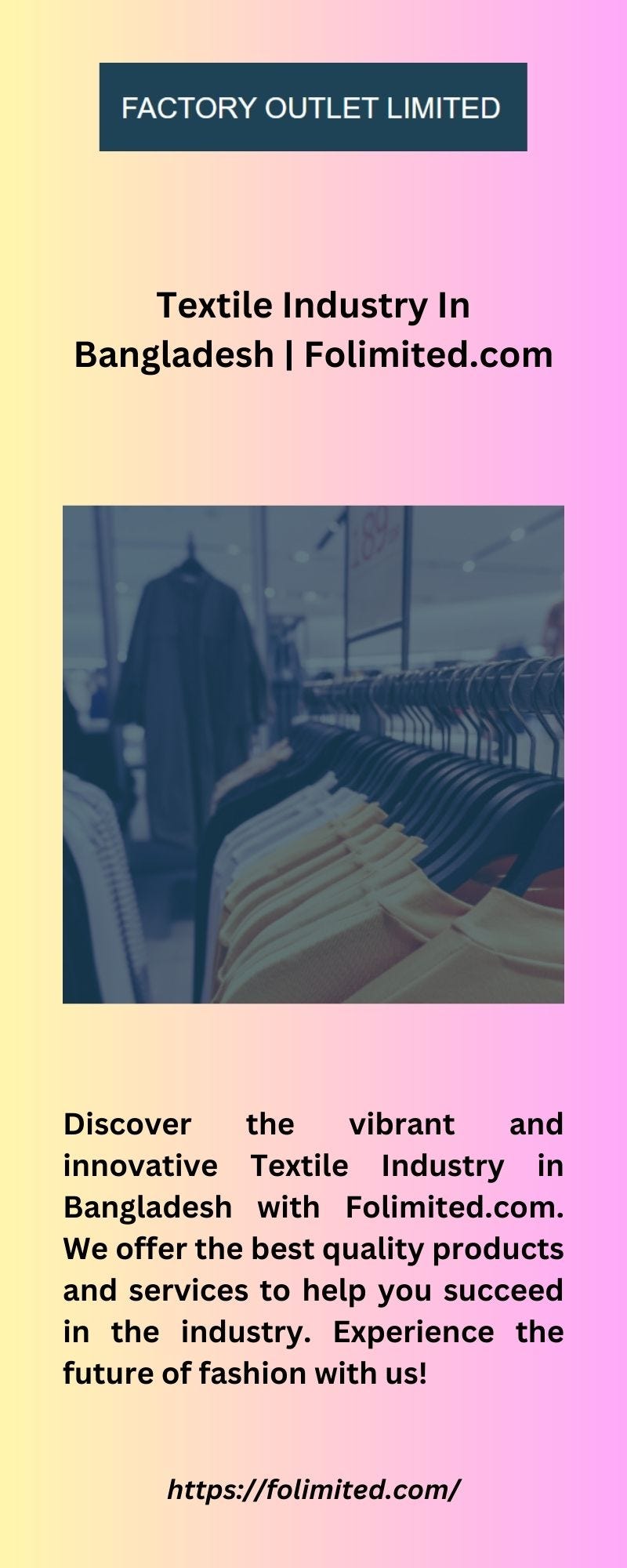 Garments Factory In Bangladesh | Folimited.com - Factory Outlet Limited ...