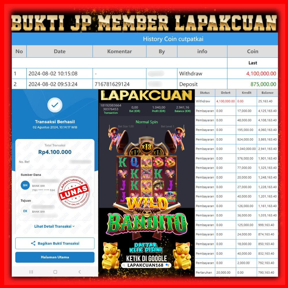 Lapakcuan: bukti jp bermain online,Ayo hadapi tantangan slot di situs kami! Bermainlah dengan ...