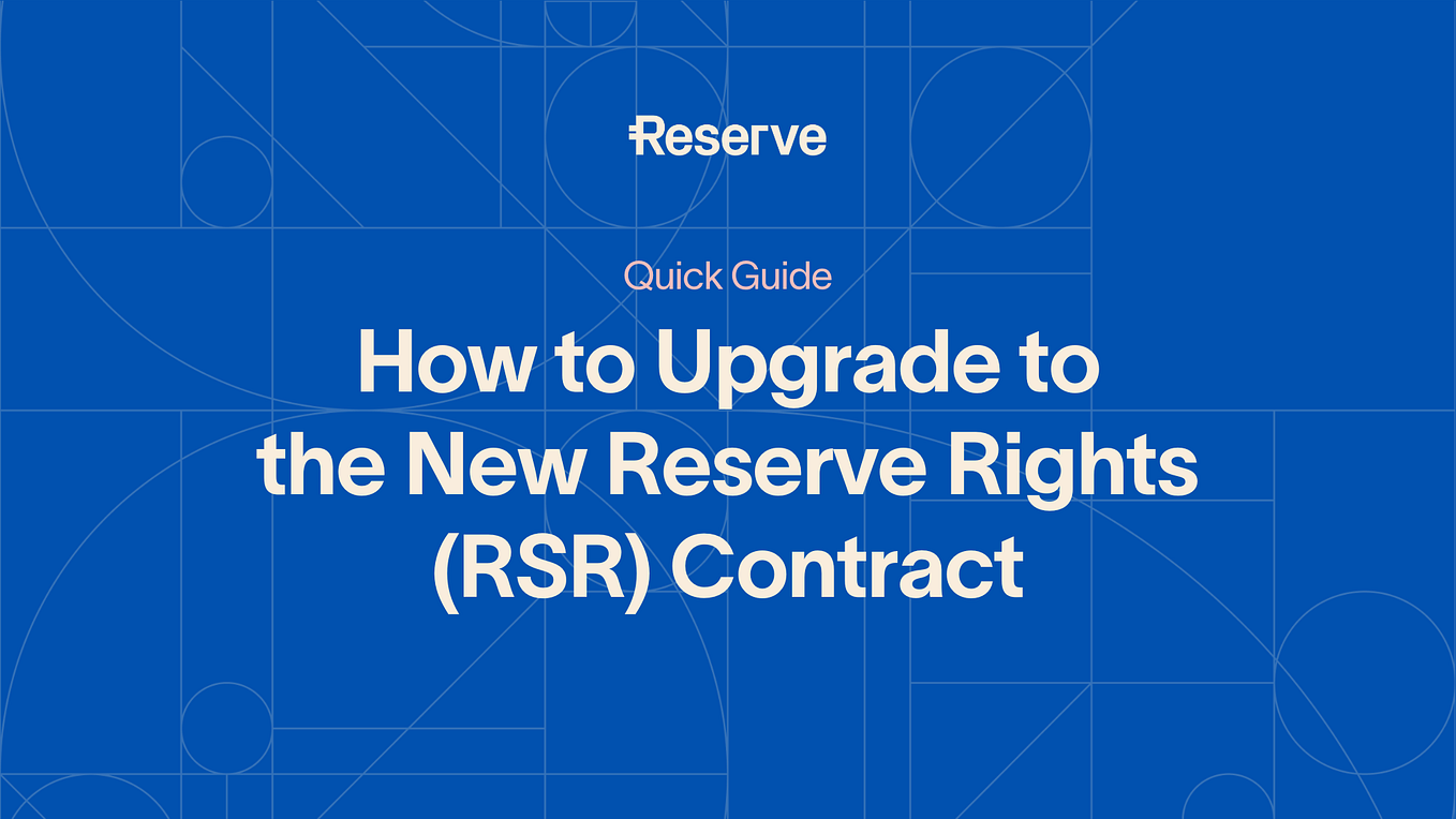 Reserve por dentro: ¿Cómo funciona? | by Nevin Freeman | Reserve