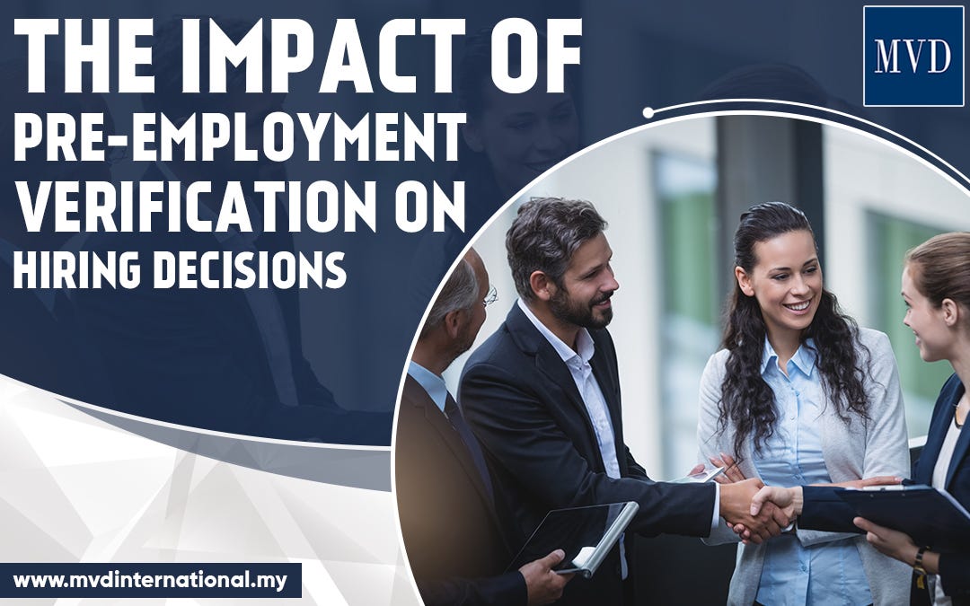 Pre-employment Verification Malaysia - MVD International - Medium