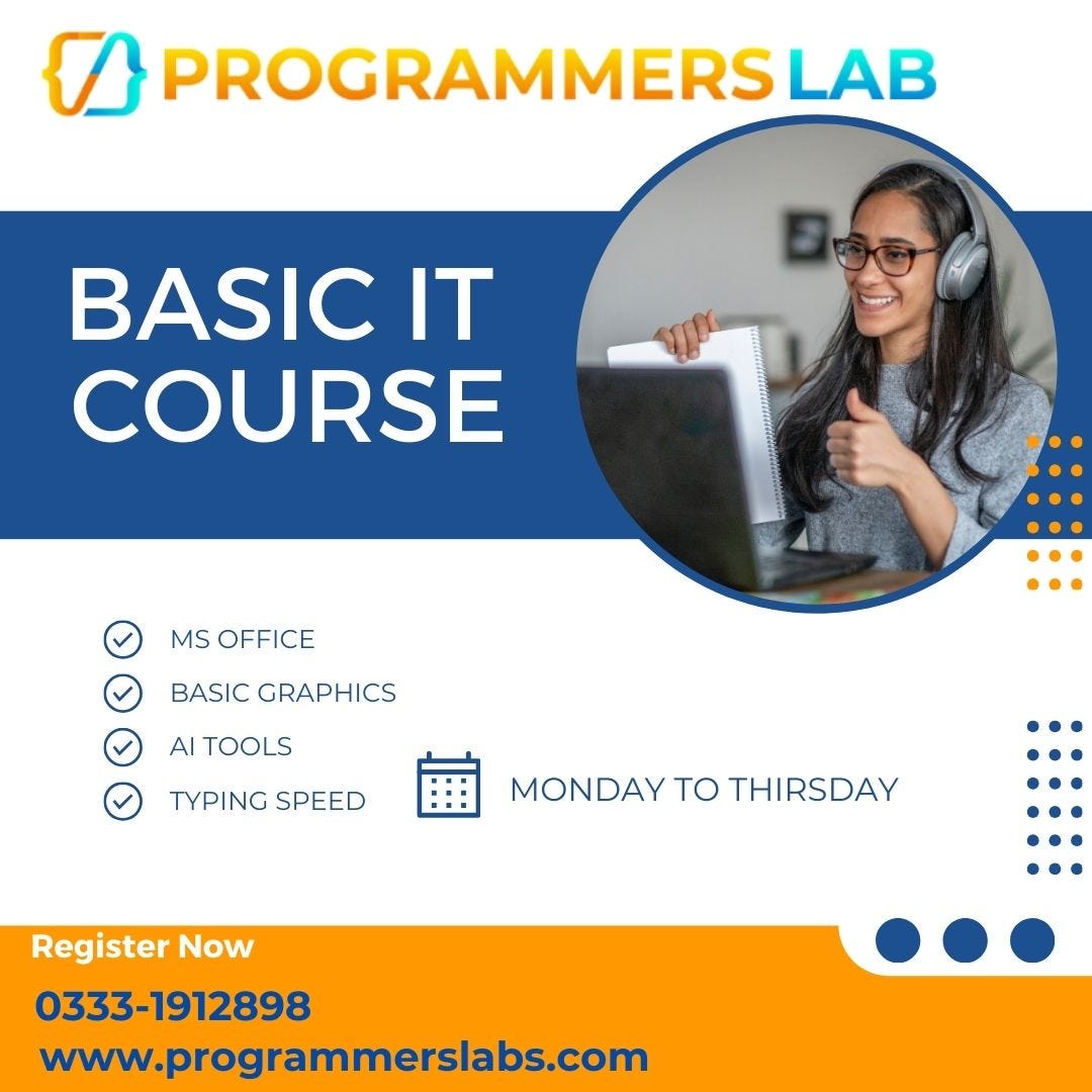 Best Academy For Graphics Designing Course In Rawalpindi 2024 - Programmers Lab Tranning ...