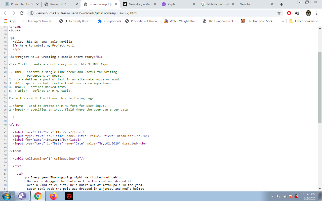 USING LINK IN HTML. Hello reader, today I will be… | by Renz Paulo ...
