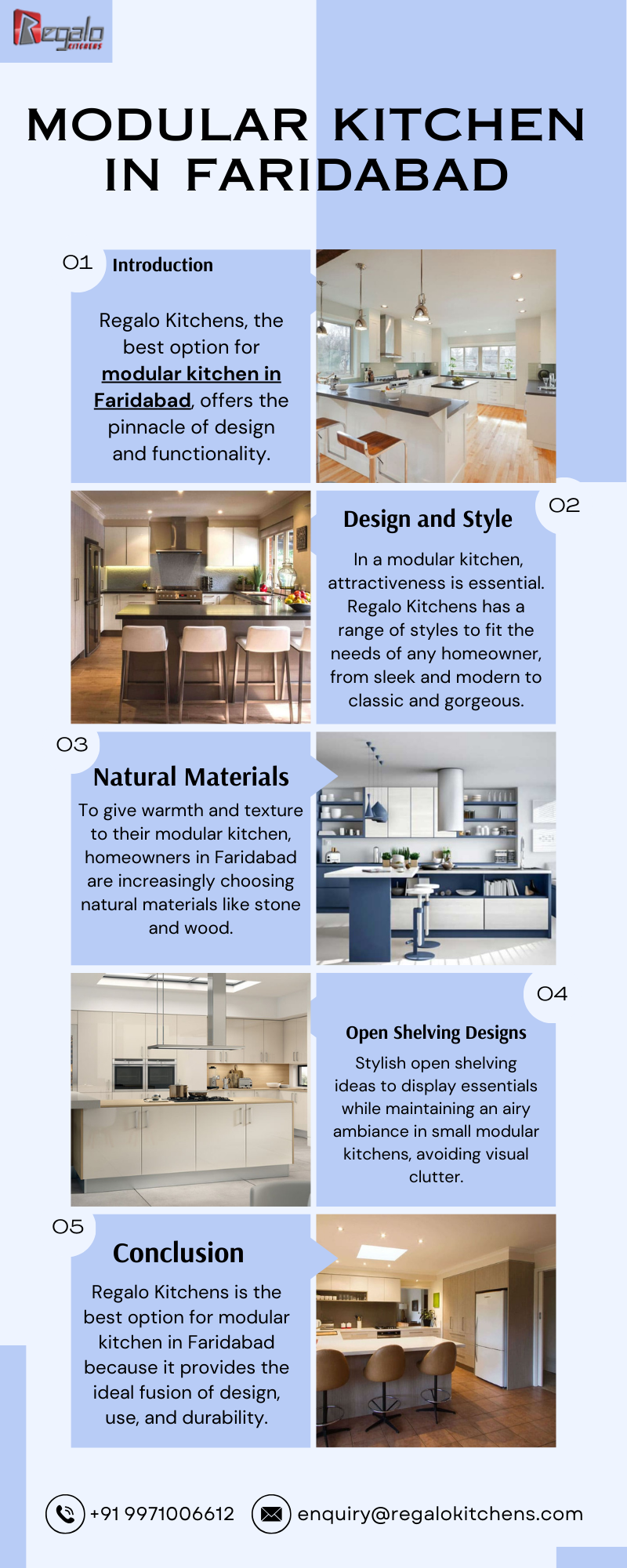 Guide to Choose Modular Kitchen Materials | by Regalo Kitchens | May ...