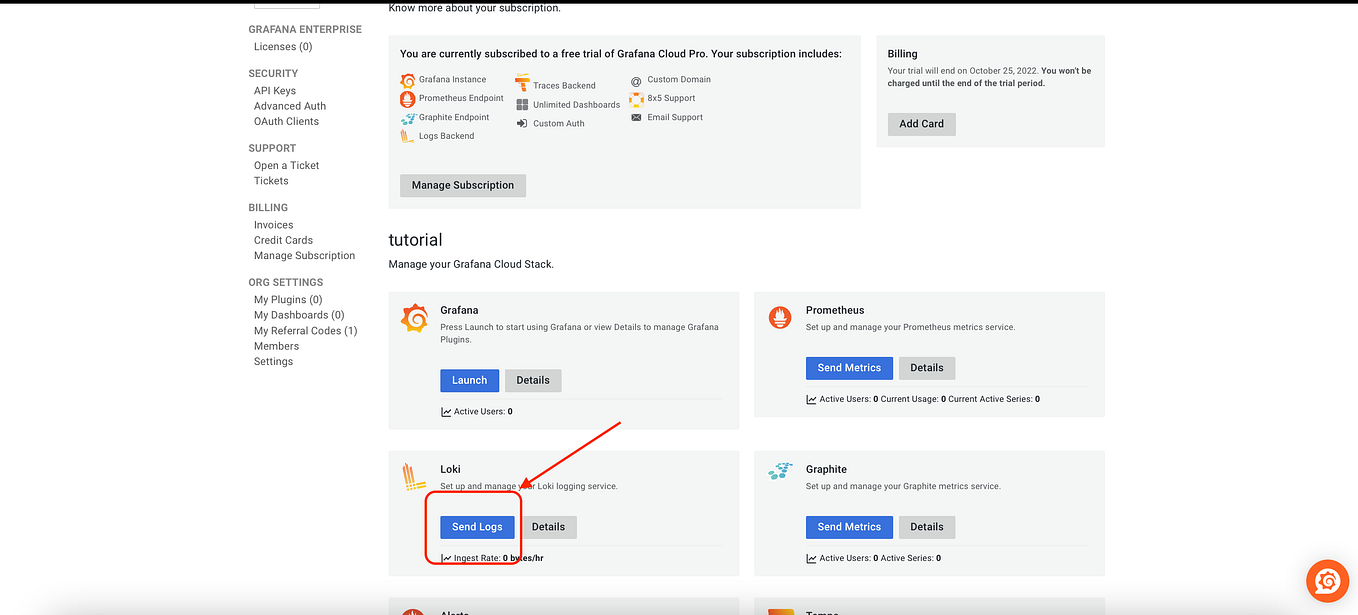 Application Monitoring with NodeJs , prometheus, Winston, Open telemetry and Grafana cloud-4 ...