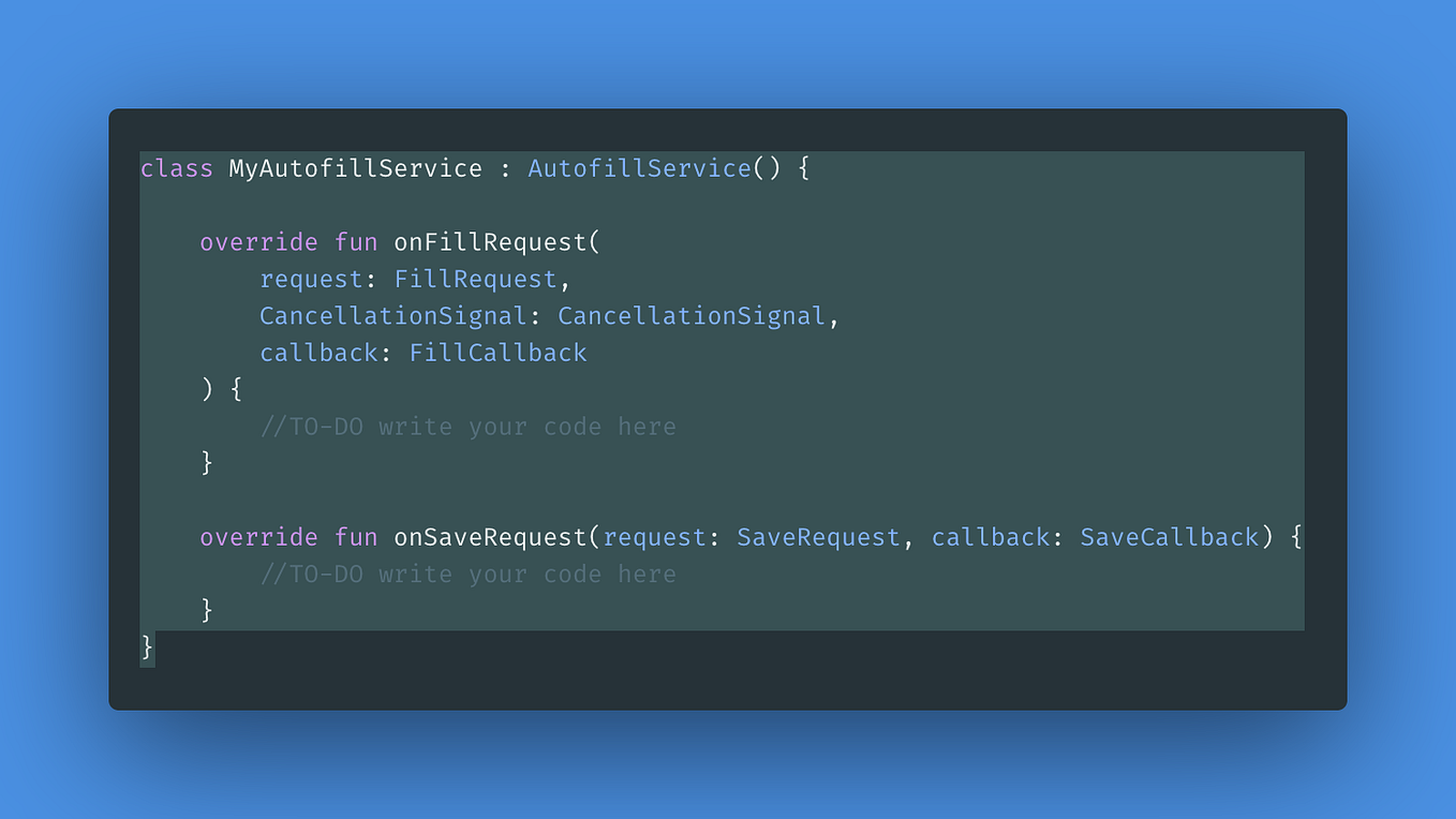 Autofill services in Android — Part 1 | by Abhishek Vichare | Medium