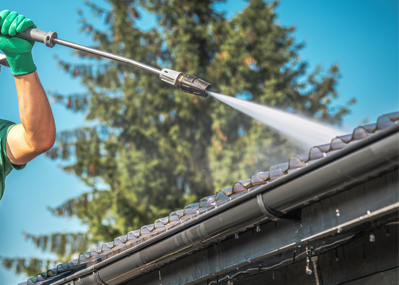 Gutter Cleaning Power Washing | Max Force Power Washing - Max Force ...