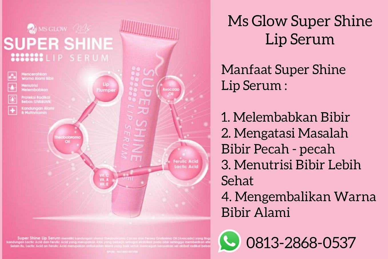 ORIGINAL!!, Hub 0813–2868–0537, ms glow lambang, ms glow langsing, ms ...