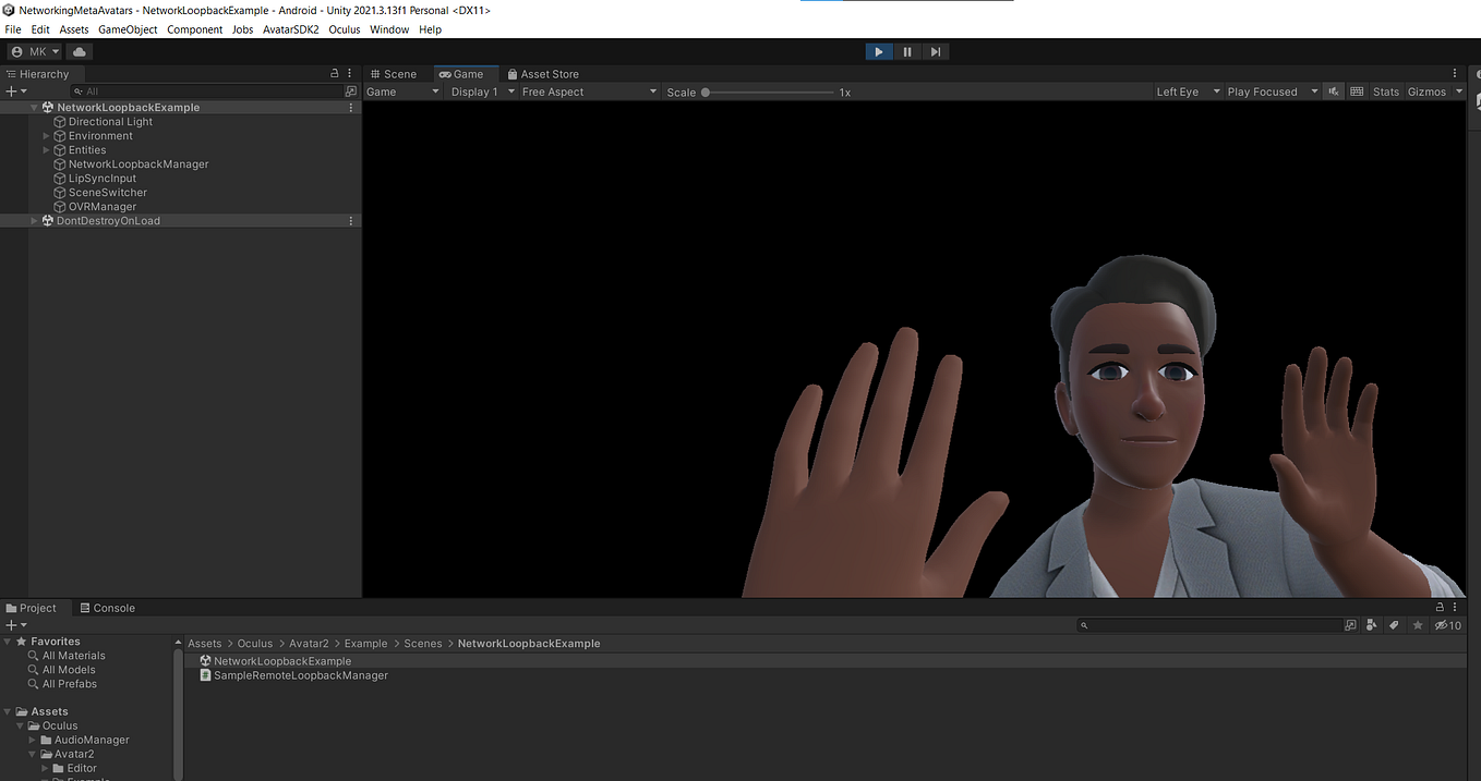 How to build a VR networking app with Meta Avatars using Unity networking services? #3 | by ...