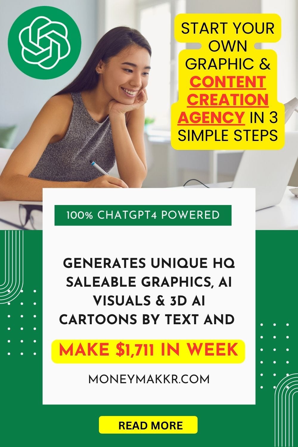 In only 3 easy steps, you can launch your own design and content ...
