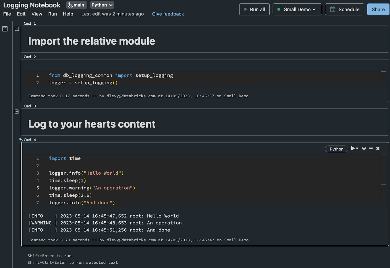 Date retention in Databricks. Sometimes you get a customer request ...