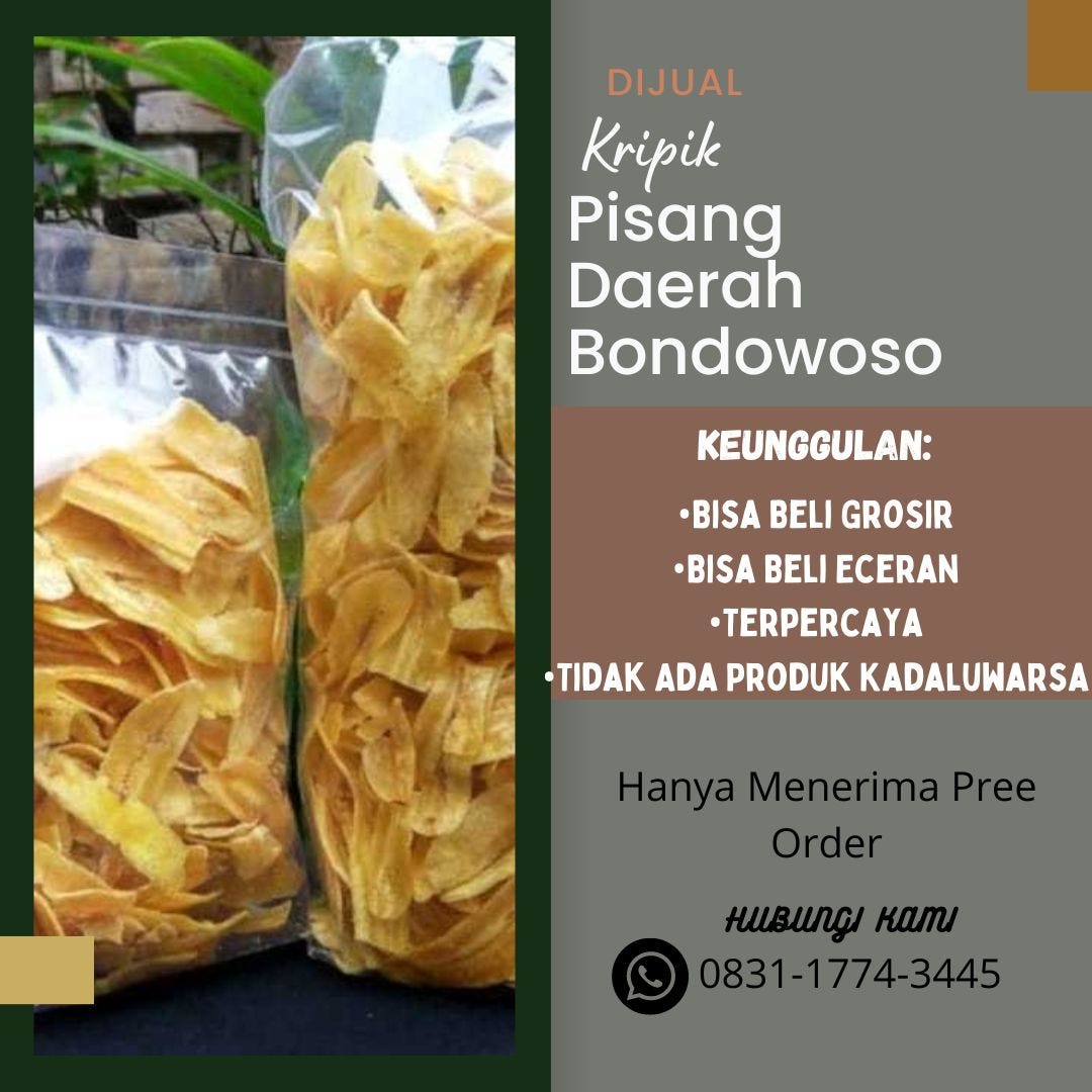Kripik Pisang Daerah Jombang Yang Enak Renyah Dan Berkualitas | by ...