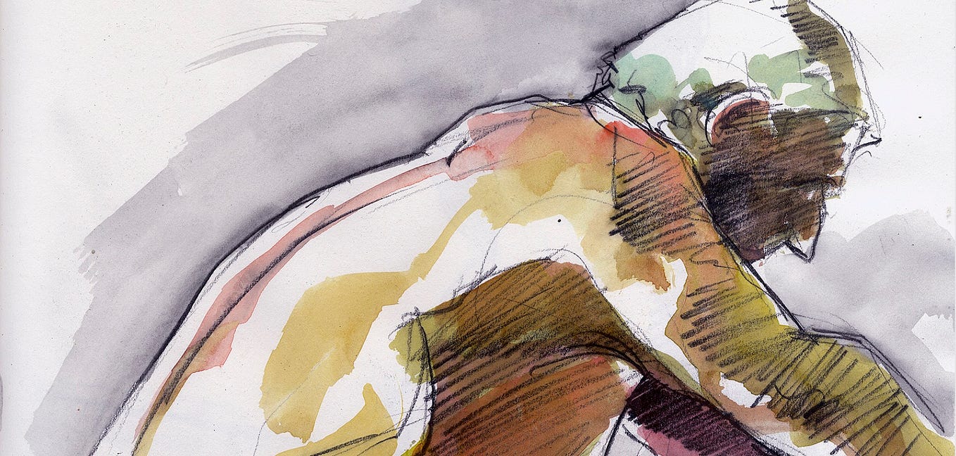 5 Nudes: More Bucket Listers. Five more life drawings of one-hit… | by ...
