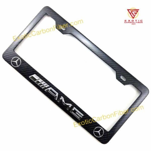 Elevate Your AMG’s Aesthetic - Exotic Carbon Fiber Inc.’s License Frame ...