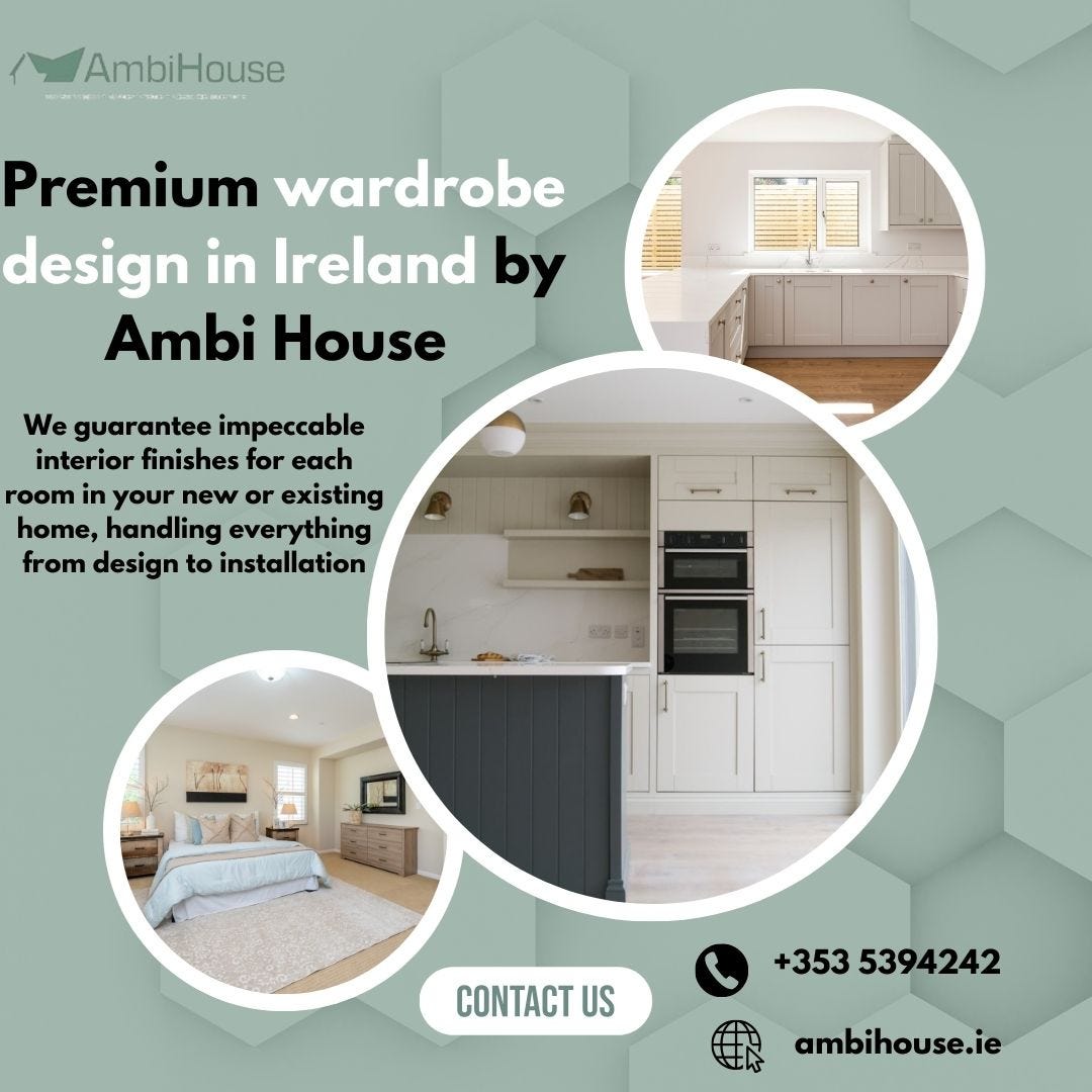 Ambi House: Your Destination for Custom Wardrobe Design in Ireland | by ...