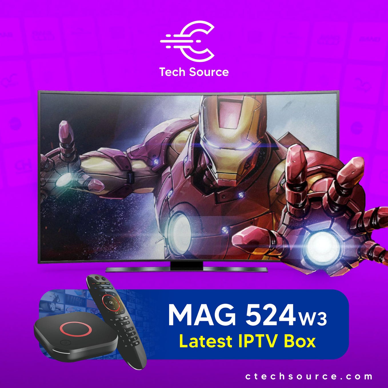 Latest Smart TV MAG524 |C-Tech Source - C-Tech Source | Best IPTV ...