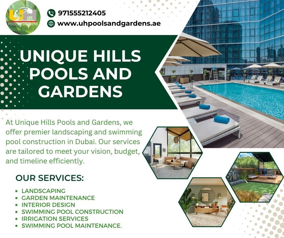 Dubai’s Top Garden Makeovers by Expert Landscapers | by Unique Hills ...