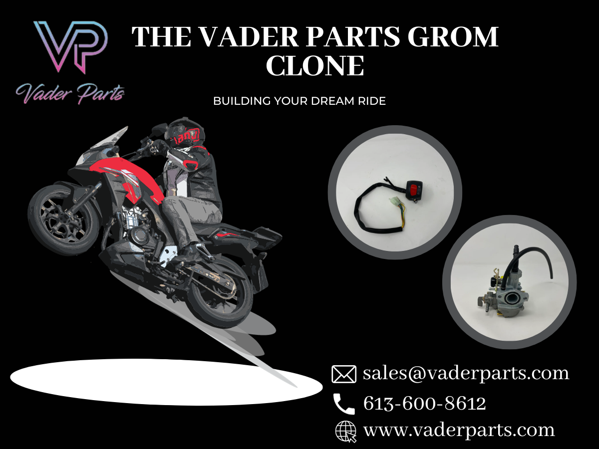 Miniature Marvel: Exploring the Grom Clone 125cc Adventure - Vader ...