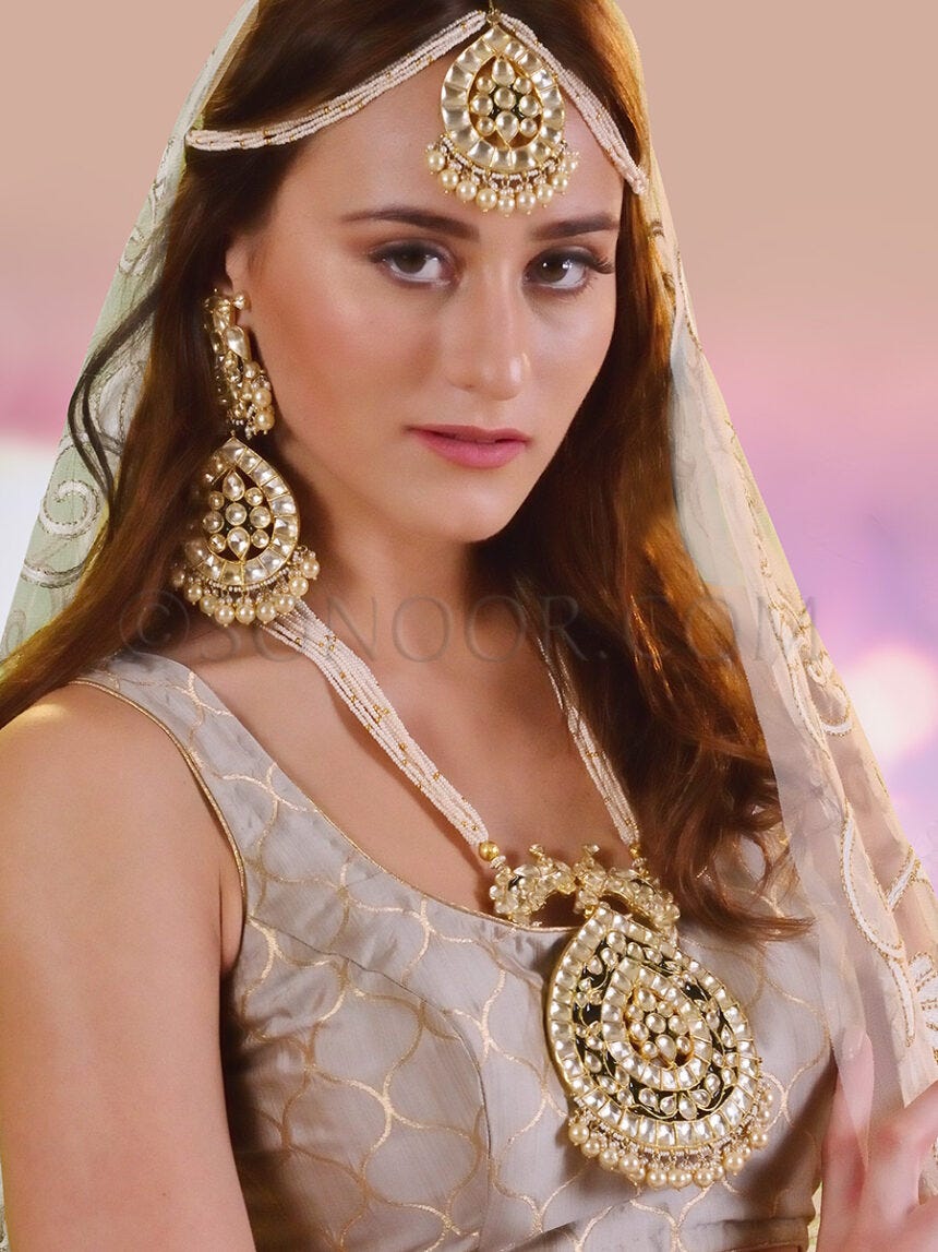 Indian Bridal Jewelry Set Online — Ethnic Wedding Jewellery By Sonoor ...