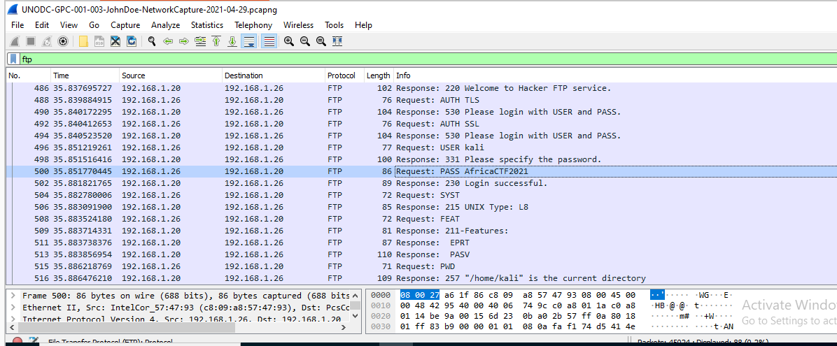 CTF Challenge for Memory Forensics using Wire Shark - Abdul Muhaiman - Medium
